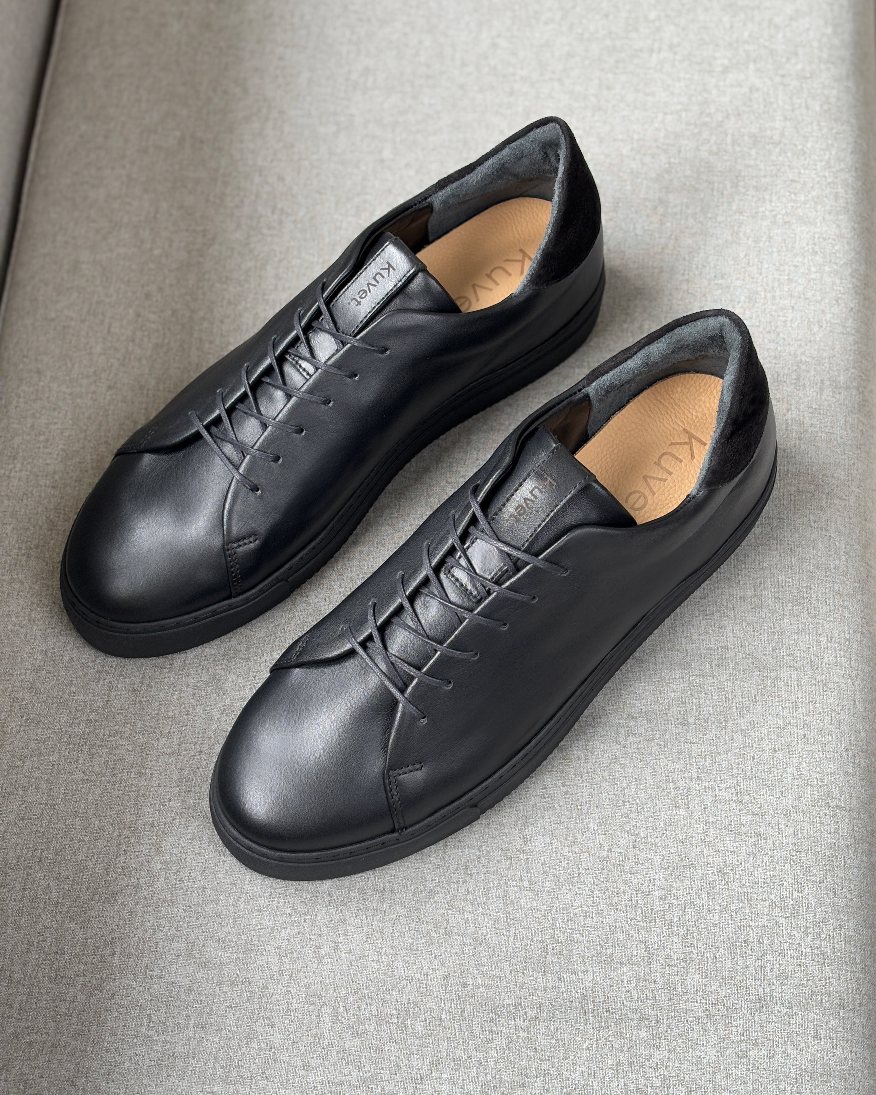 Sneakers VS Black – Kuvet. - Premium bespoke Sneakers, Shoes & Boots
